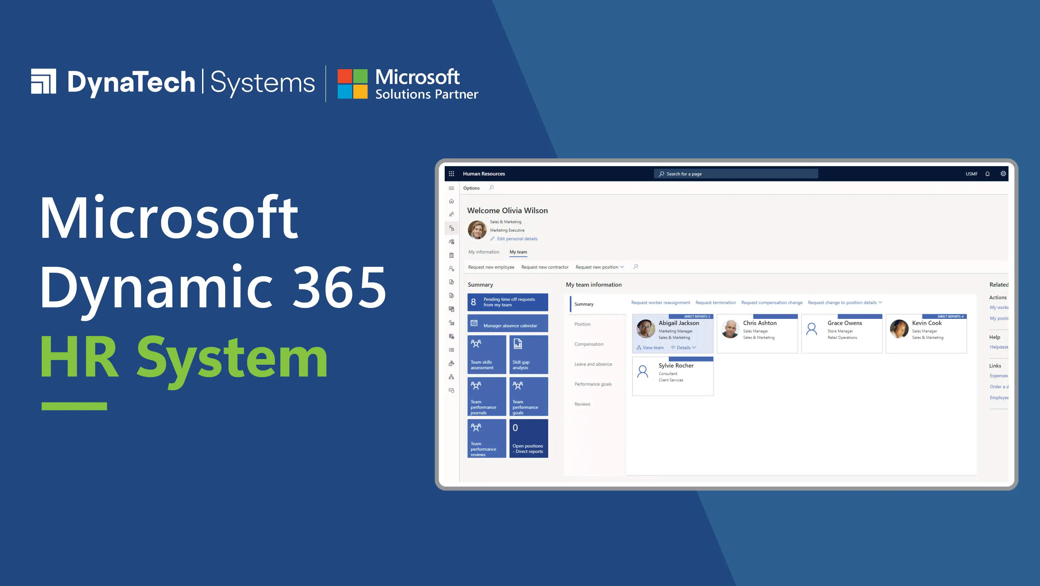 Microsoft Dynamics 365 HR System | DynaTech Systems - DynaTech Systems